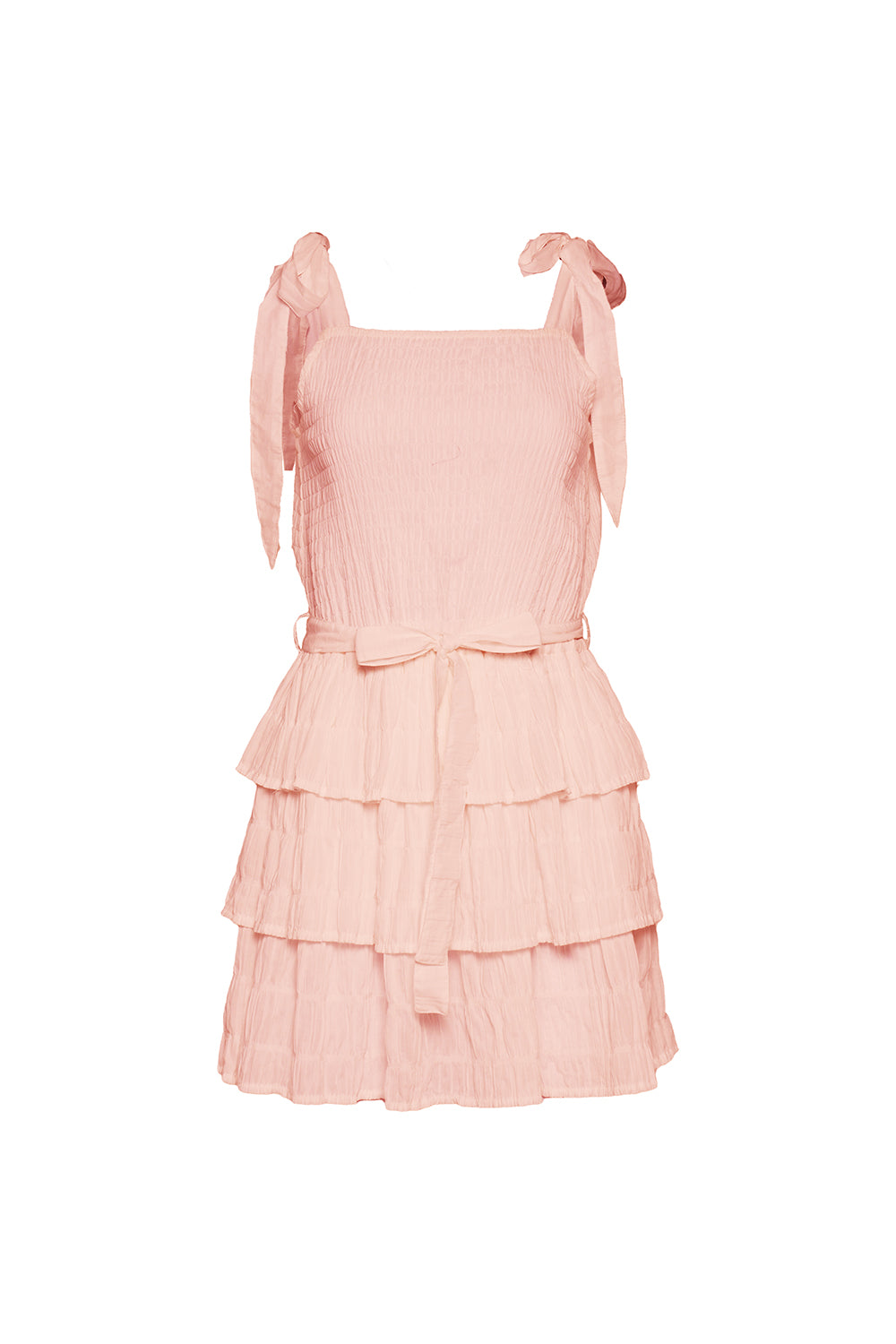 Margot Mini Dress Coral Ivy